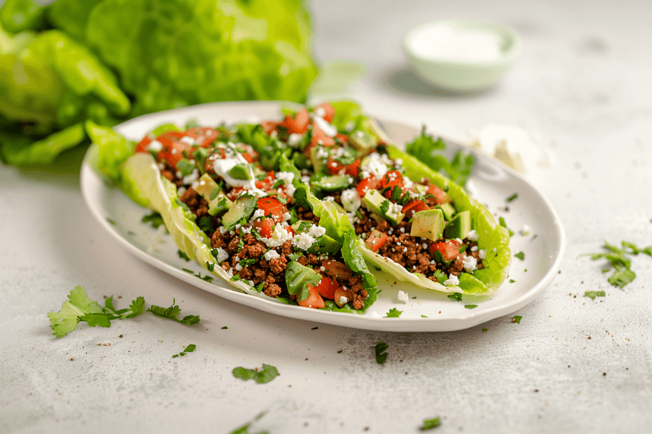 Beef and Nova Lettuce Tacos – Bloom Ranch