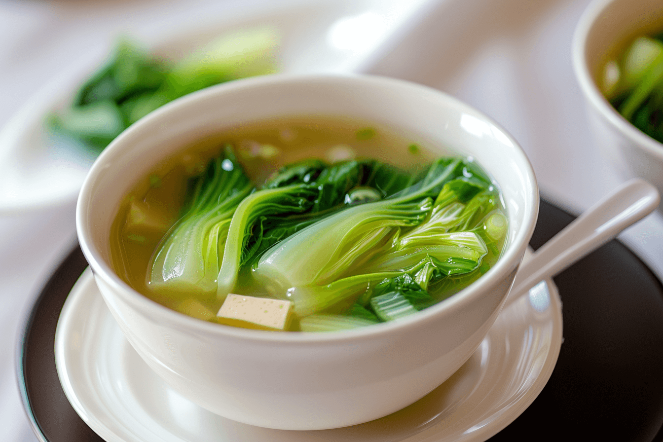 Bok Choy and Turnip Miso Soup with Tofu – Bloom Ranch