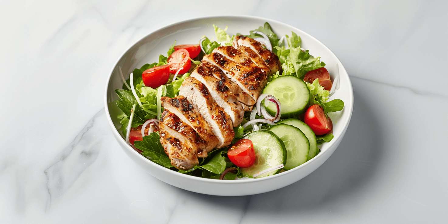 Grilled Chicken Nova Lettuce Salad – Bloom Ranch